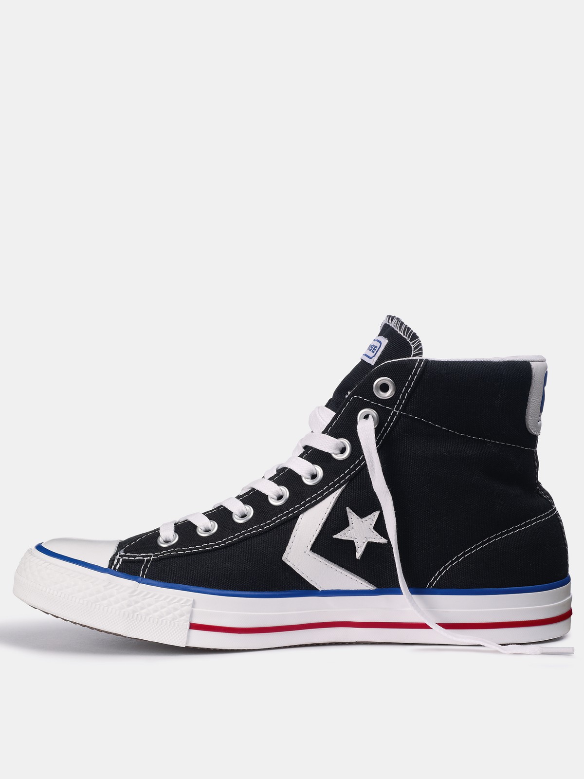 Converse Converse Mens Star Player High Plimsolls In Black For Men Blackwhite Lyst