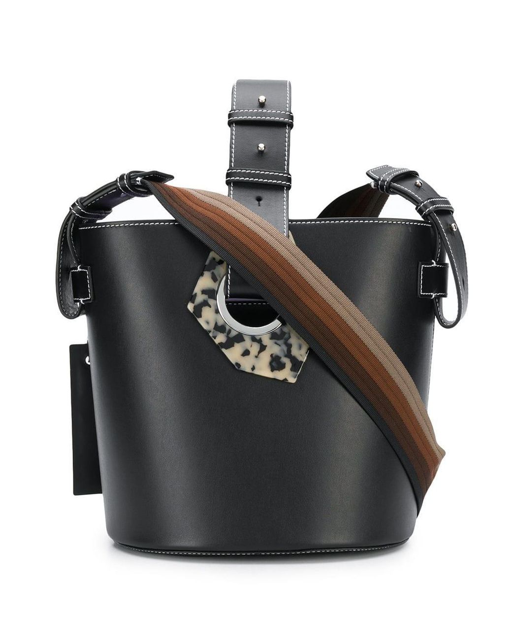 Ganni Bucket Bag in Black - Save 12% - Lyst