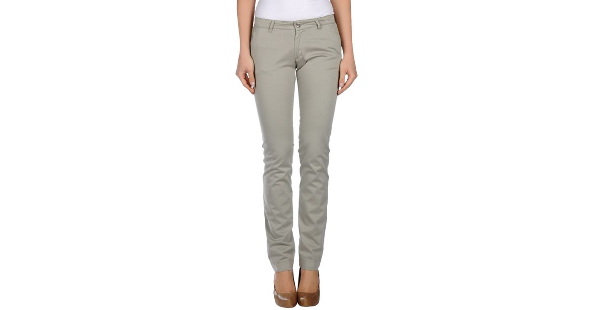 40weft Casual Trouser in Gray (Grey) - Save 70% | Lyst