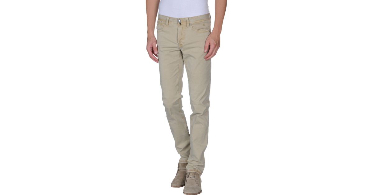 Jaggy Casual Pants in Metallic for Men | Lyst