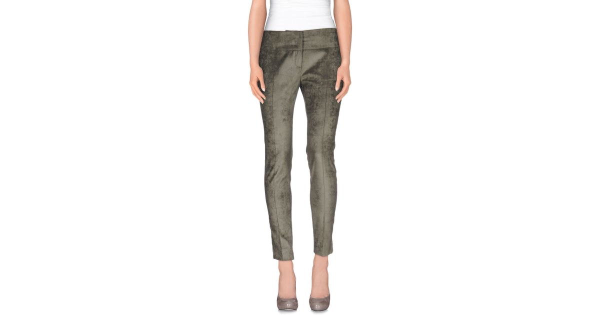 Schumacher Casual Trouser in Gray | Lyst