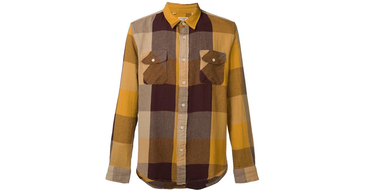 Levis Flap Pockets Checked Shirt For Men Lyst
