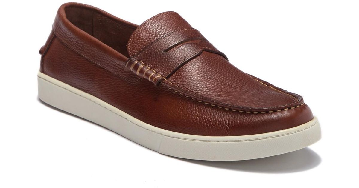 Wallin & Bros. Mr. Boston Leather Penny Loafer in Brown for Men - Lyst