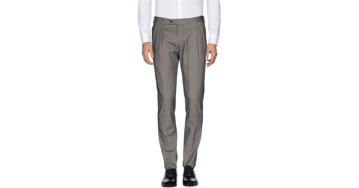 Tonello Casual Pants in Gray for Men | Lyst