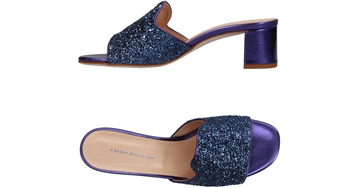 Lyst - Fabio rusconi Sandals in Blue