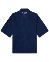 Blue Blue Japan Patchwork Denim Jacket in Blue for Men - Lyst
