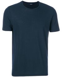 Men's Lardini Short sleeve t-shirts On Sale - Lyst