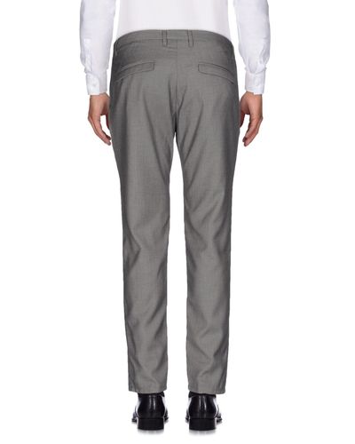Officina 36 Casual Pants in Black for Men - Lyst