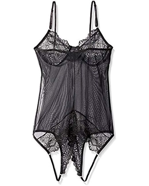 Lyst Only Hearts Whisper Sweet Nothings Coucou Bodysuit In Black