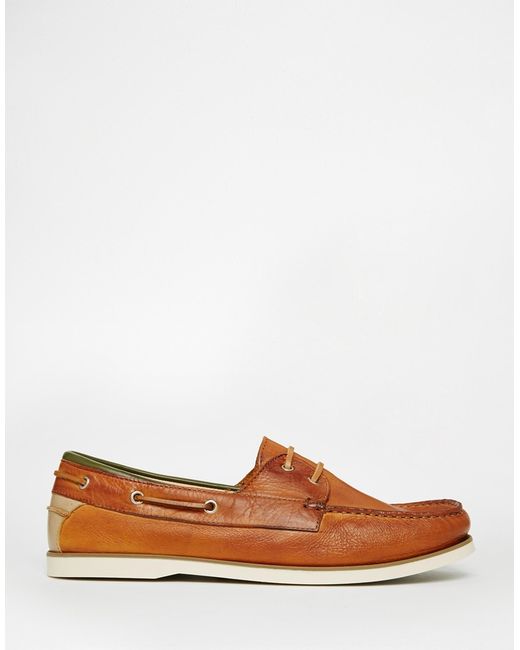 Aldo Archive Boat Shoes in Brown for Men (Tan) | Lyst