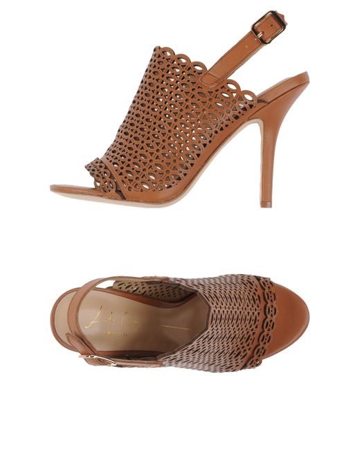 Lola cruz Sandals in Brown | Lyst