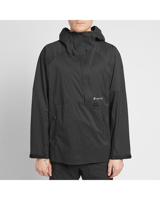 Snow Peak 2.5l Wanderlust Pullover Jacket in Black for Men - Lyst
