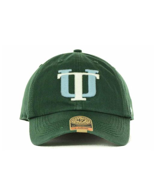 Lyst - 47 Brand Tulane Green Wave Franchise Cap in Green for Men