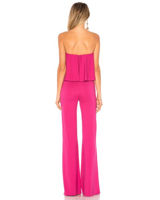 Lovers + Friends Synthetic Nikki Jumpsuit in Magenta (Pink) - Lyst