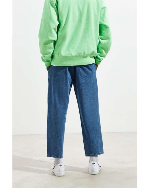 Urban Outfitters Iets Frans. Elastic Waist Denim Chino Pant in Blue for ...