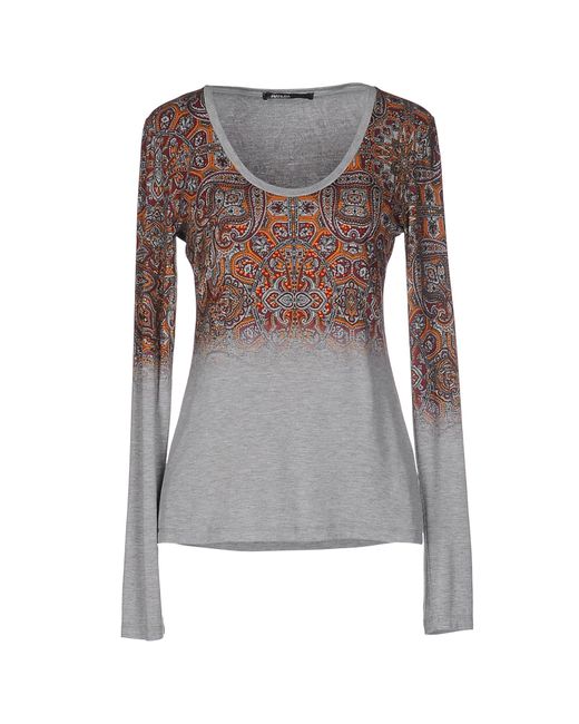 Pianurastudio T-shirt in Gray | Lyst