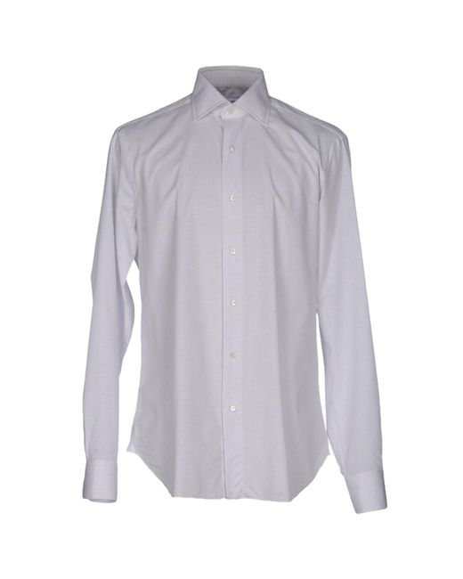 Mattabisch Shirt in White for Men | Lyst