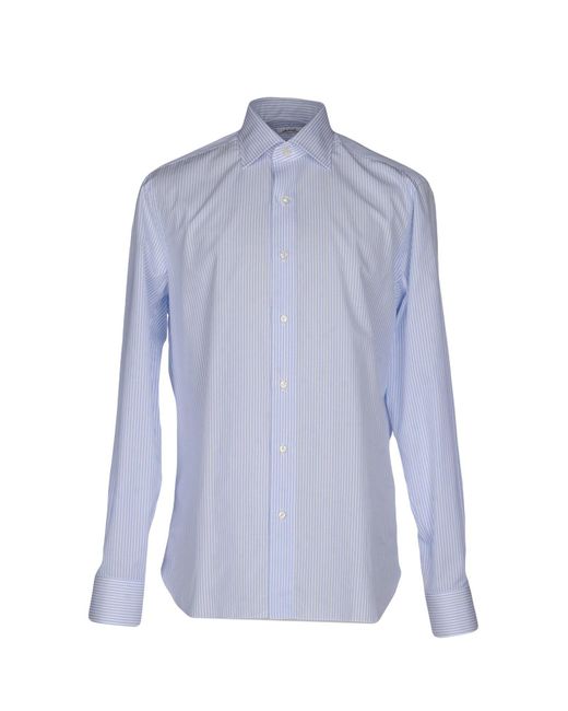 Mattabisch Shirt in Blue for Men | Lyst
