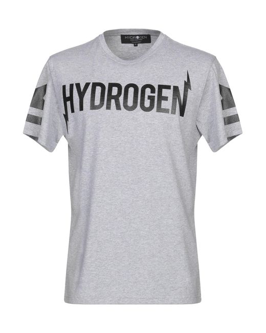 Hydrogen T-shirt in Gray for Men - Lyst