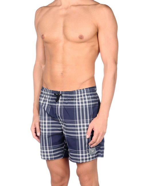 Lyst - Speedo Swim Trunks in Blue for Men