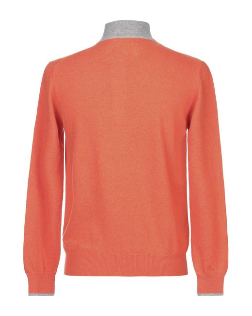 Della Ciana Turtleneck in Orange for Men - Lyst