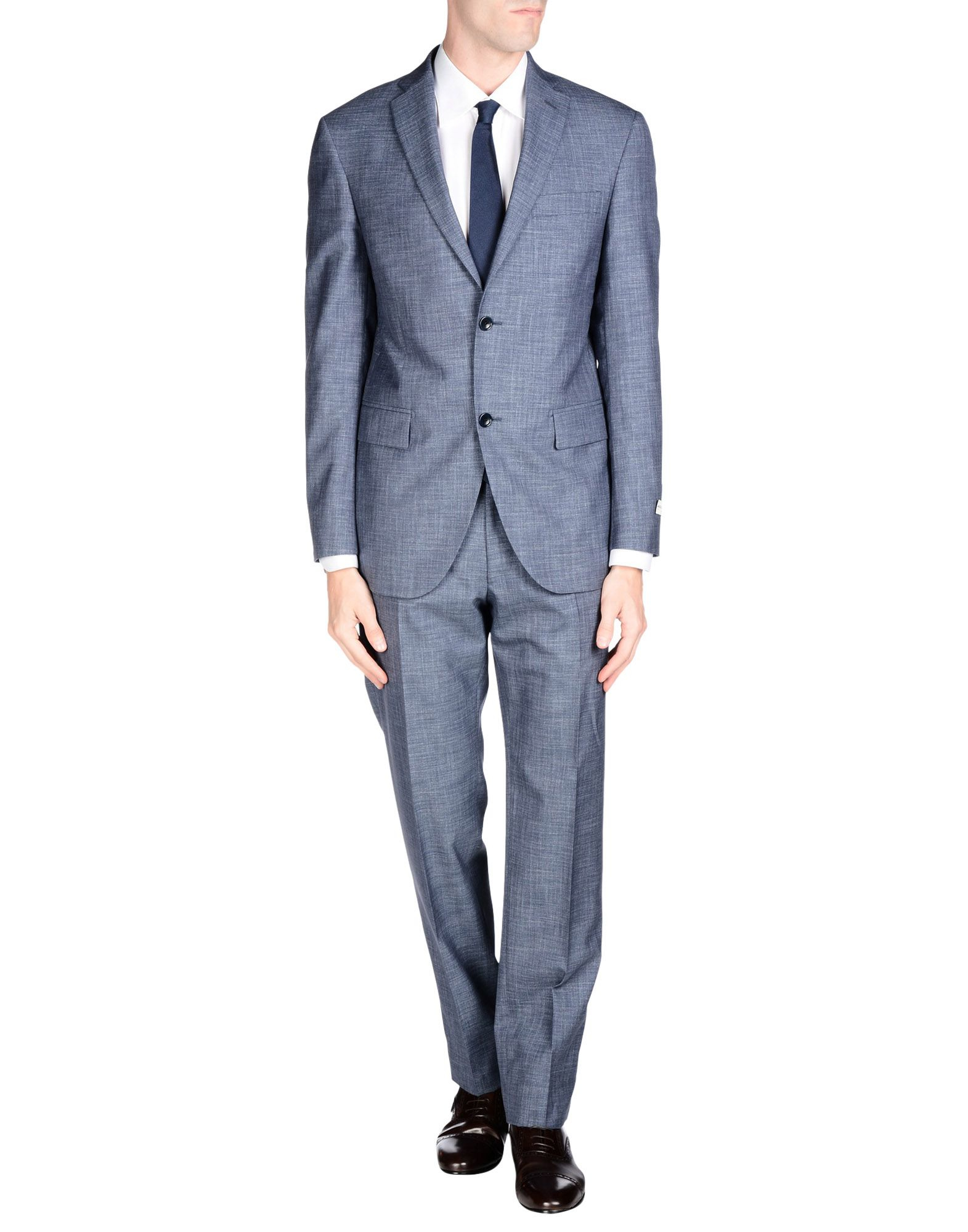 Lyst - Angelo Nardelli Suit in Blue for Men