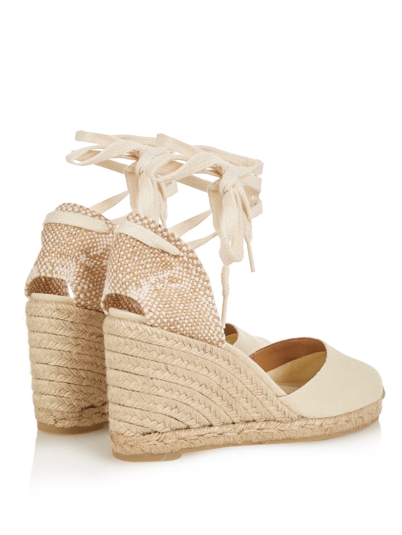 Castaner Carina Espadrille Wedge Sandals in Natural | Lyst Castaner Carina Espadrille Wedge Sandals in Natural | Lyst