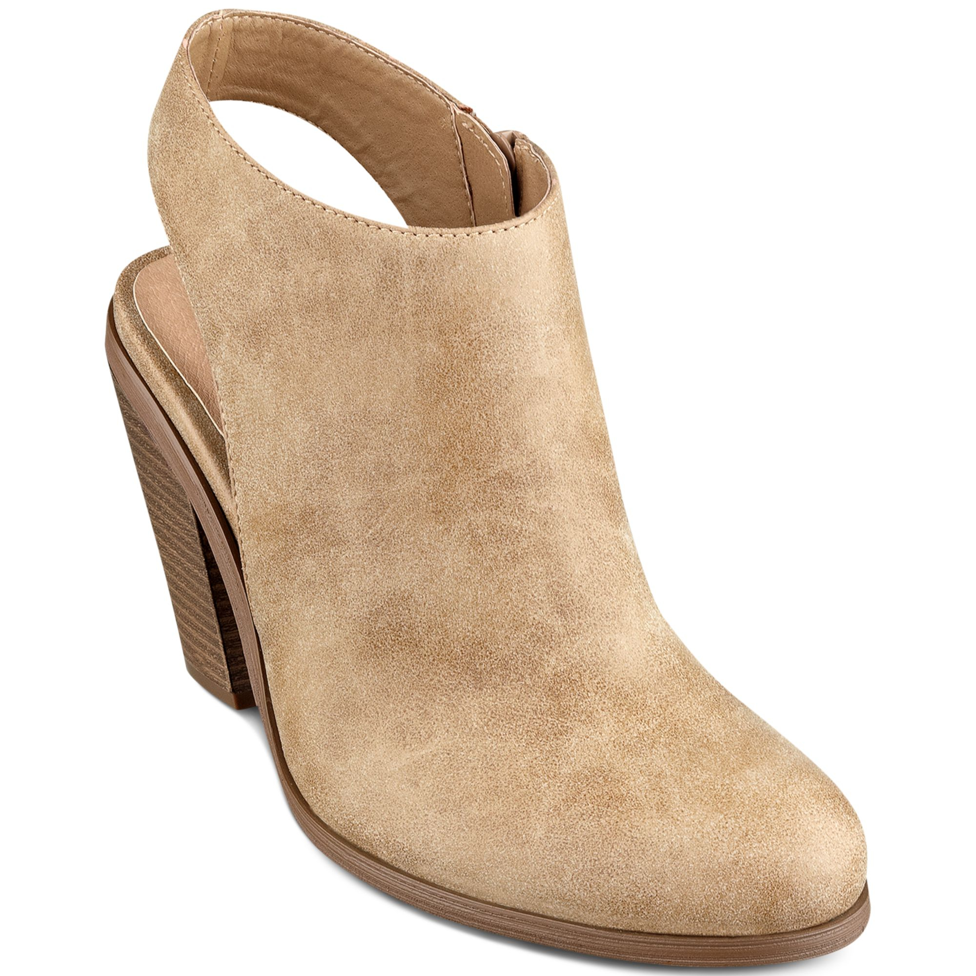 G By Guess Womens Gabryel Slingback Shooties in Beige (Sandy) | Lyst