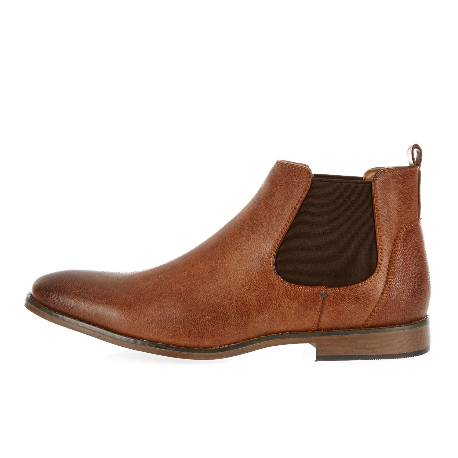 Mens High End Boots: 2 Inch Chelsea Boots
