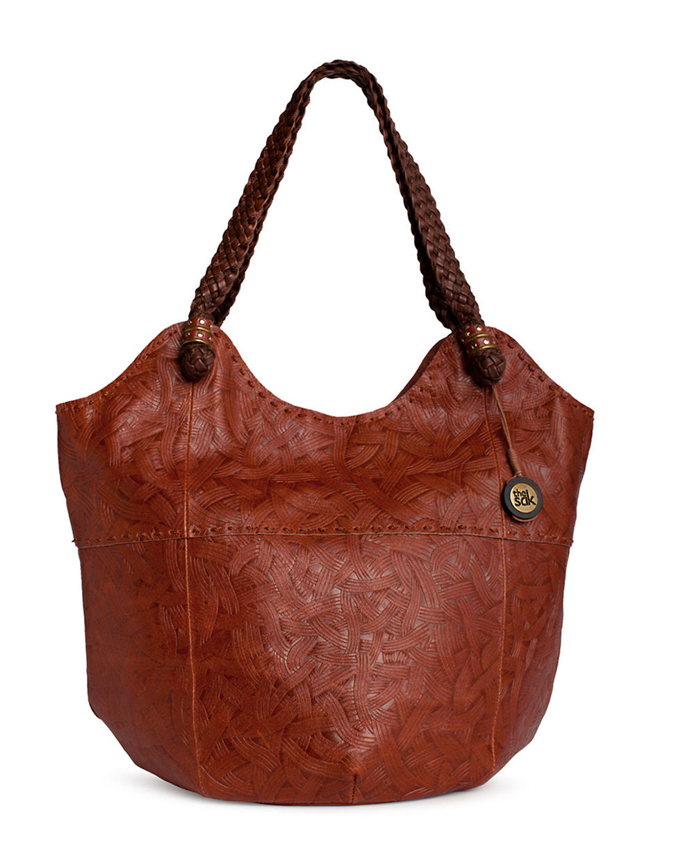 Lyst - The Sak Indio Large Leather Fringe Tote in Brown