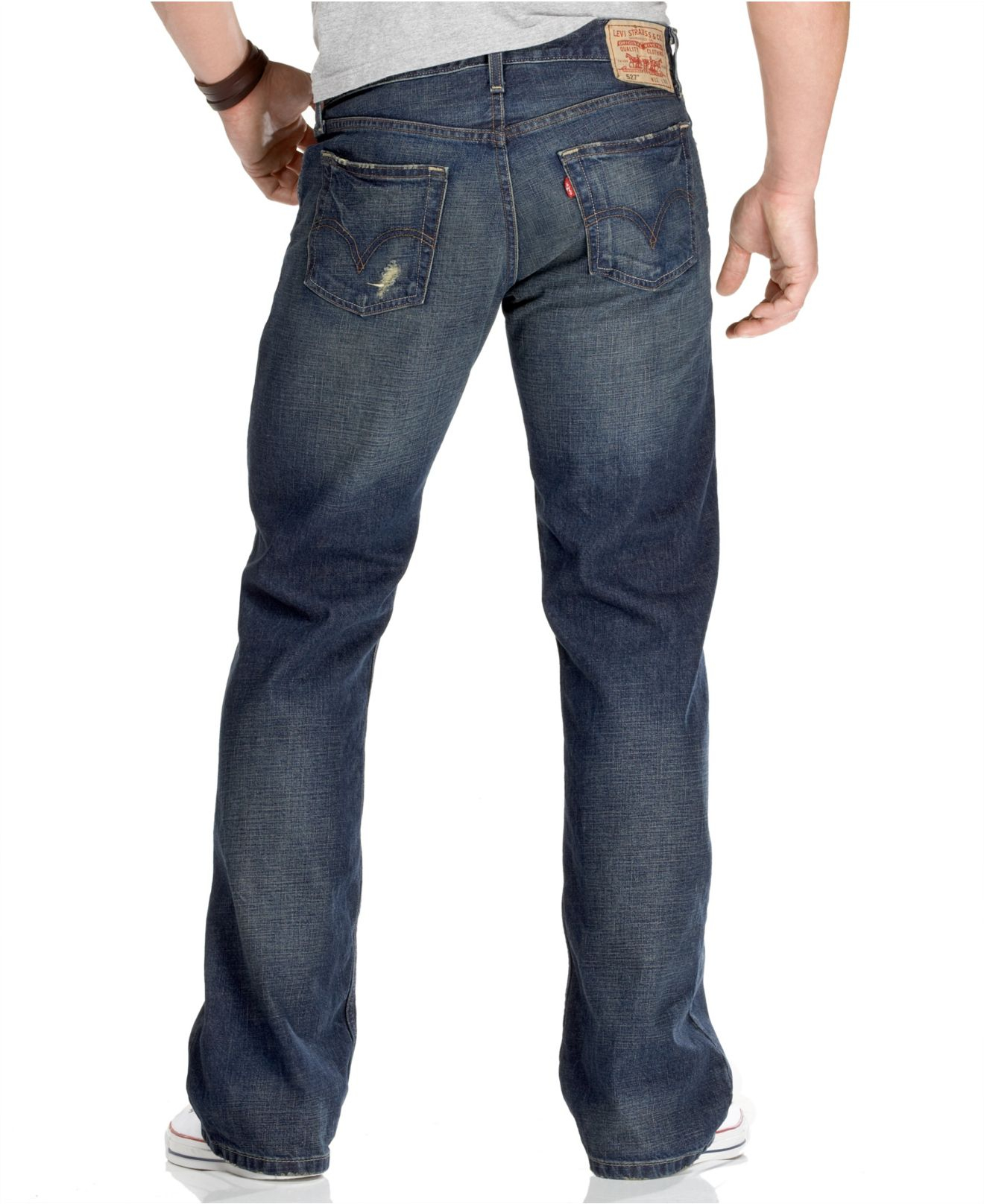 Levi's Men's 527 Slim Bootcut Fit Indie Blue Wash Jeans in Blue for Men ...