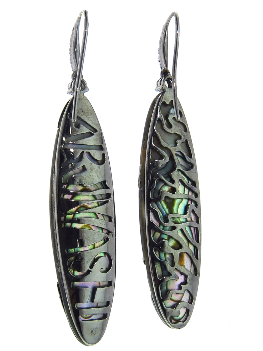 Lyst - Arunashi Abalone Shell Earring in Green