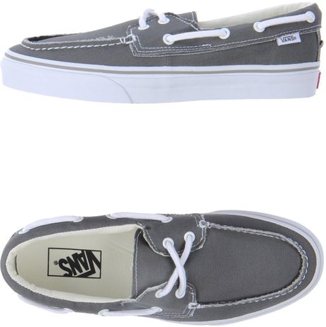 Vans Moccasins in Gray for Men (Grey) | Lyst