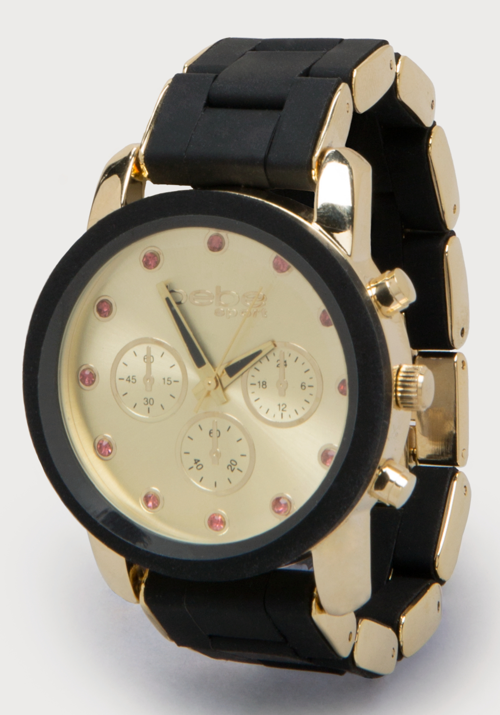 Lyst - Bebe Sport Logo Watch in Black