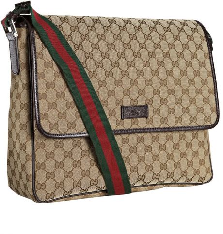 Gucci Men's Gg Messenger Bag | semashow.com