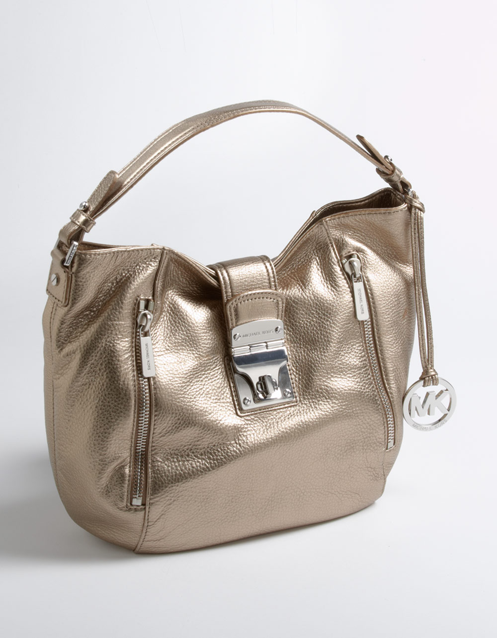 Bronze Michael Kors Metallic Handbag | Paul Smith