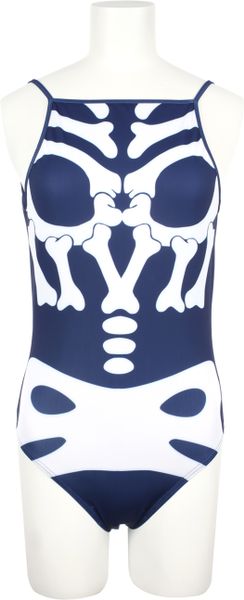 House Of Holland Polyamide and Elastane Swimsuit in Blue (multicolored ...