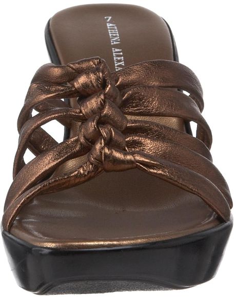 Athena Alexander Womens Delight Sandal in Brown (bronze) | Lyst