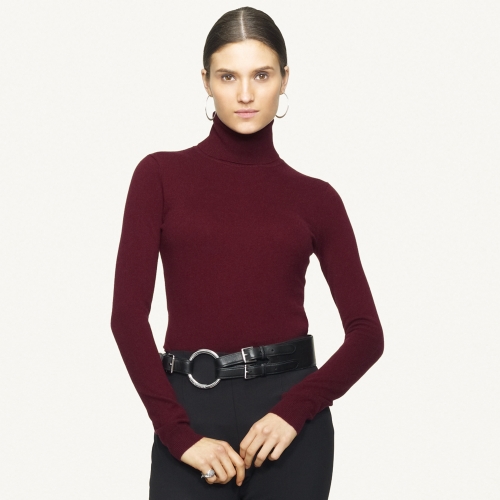 Lyst Ralph Lauren Black Label Cashmere Turtleneck In Red