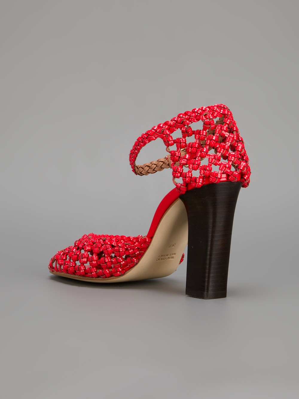 Michel vivien Mirella Sandal in Red | Lyst