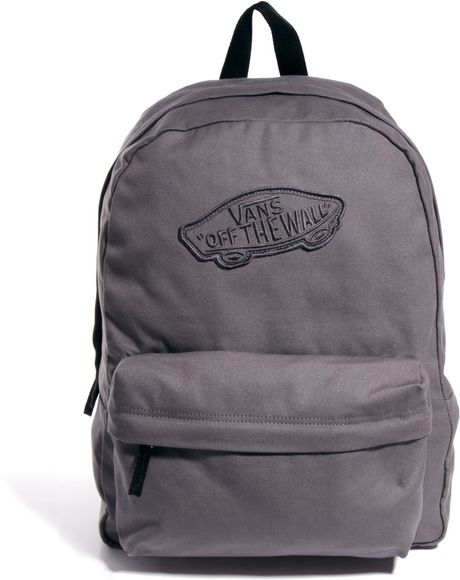 Vans Realm Backpack in Gray for Men (Grey) | Lyst
