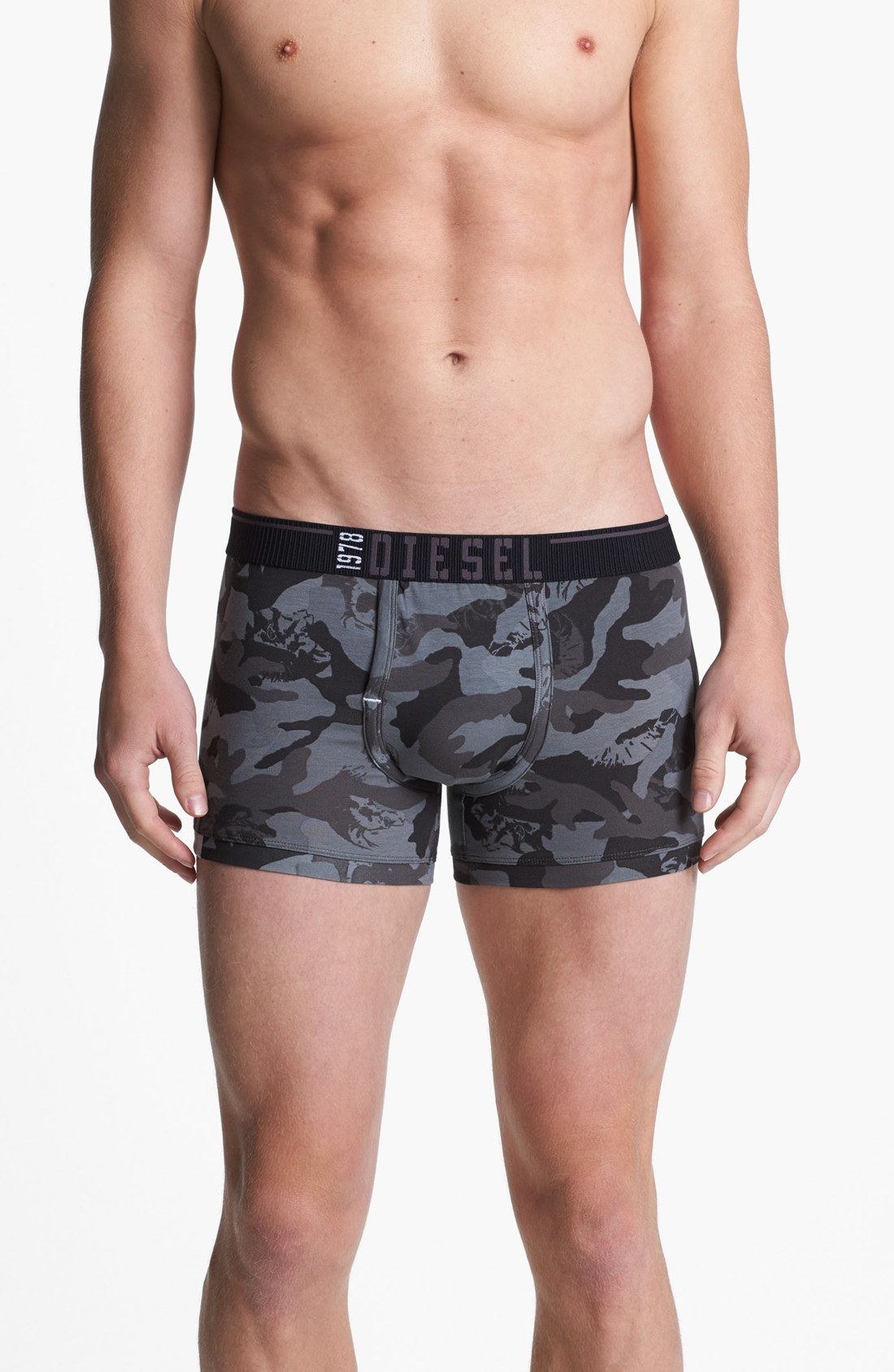 Diesel Semajo Boxer Briefs in Black for Men (Black Camo) | Lyst