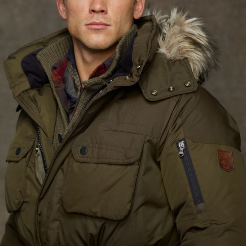 Lyst Rlx Ralph Lauren Rover Down Parka In Green For Men
