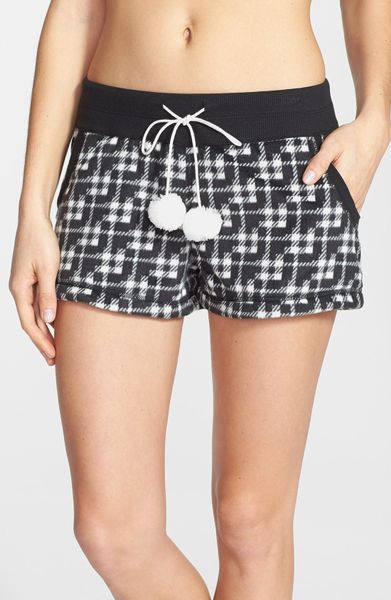 Kensie Chilled Out Boxer Shorts in Black (Black Snowflake) | Lyst