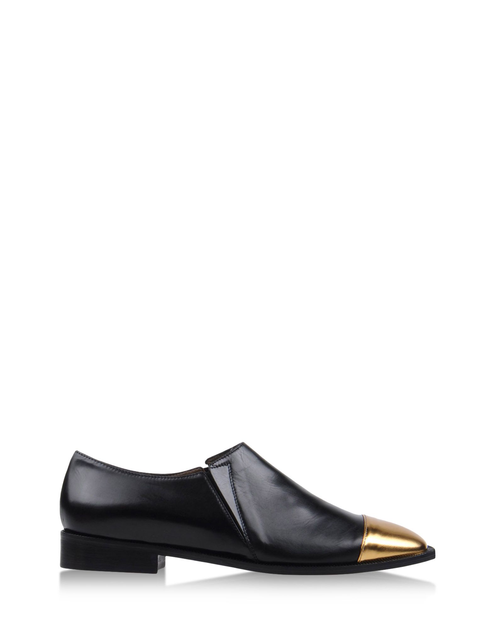 Marni Loafers in Gold (Black) | Lyst
