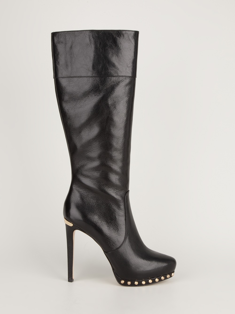 Lyst - Michael Michael Kors Ailee Platform Boot in Black