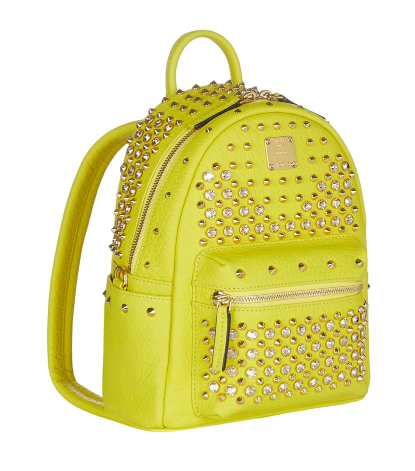 Lyst - Mcm Mini Stark Special Backpack in Green