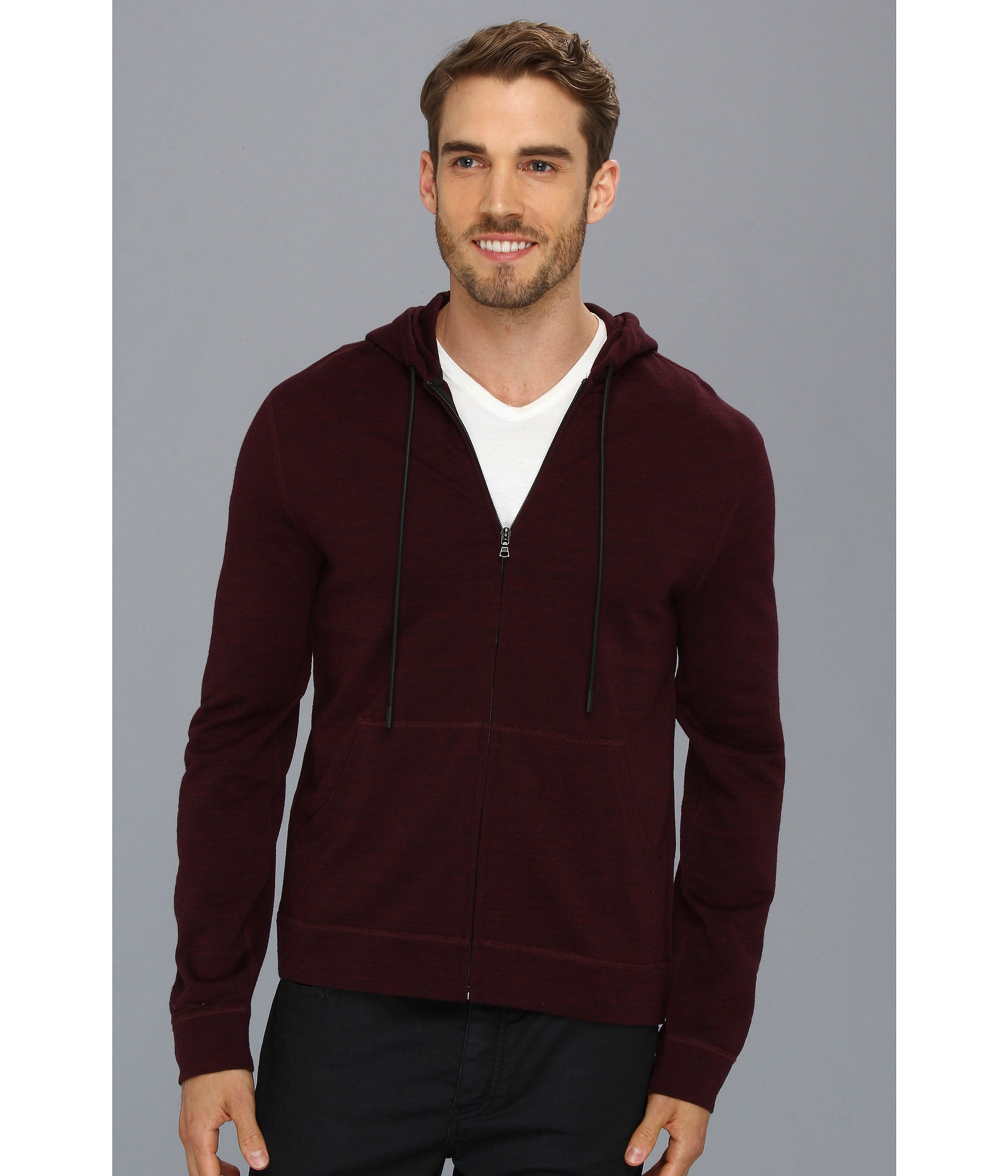 Elie Tahari Eli French Terry Hoodie J953h503 in Purple for Men (Dried ...