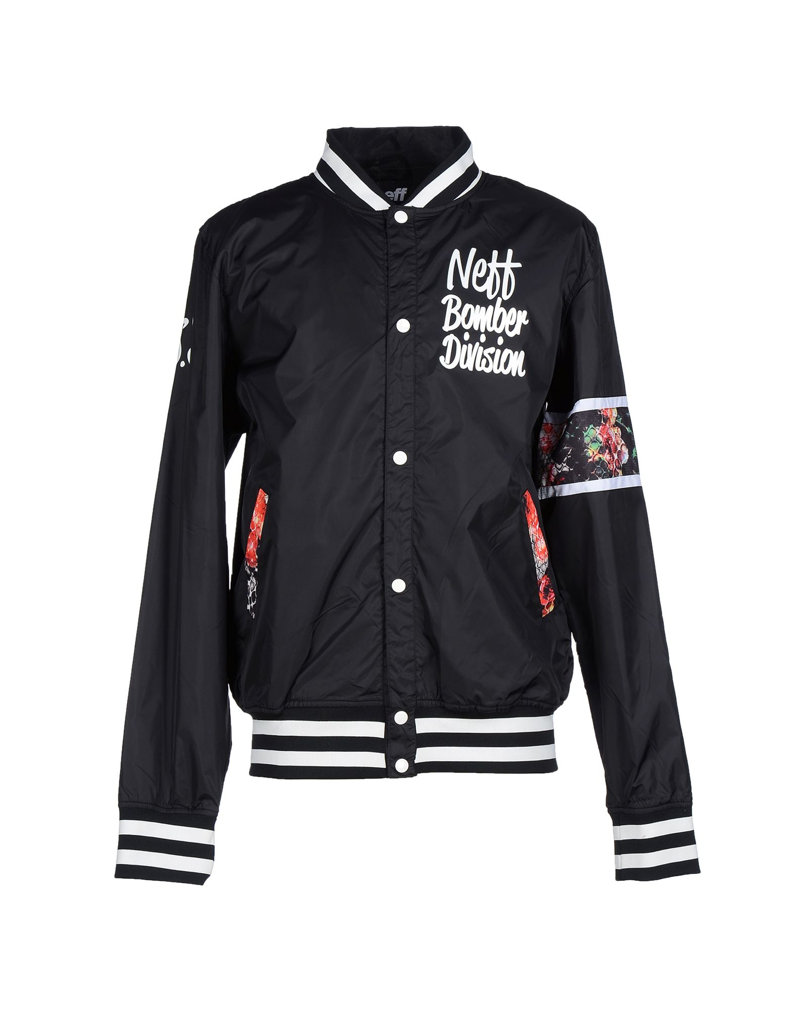 Lyst - Neff Jacket in Black for Men