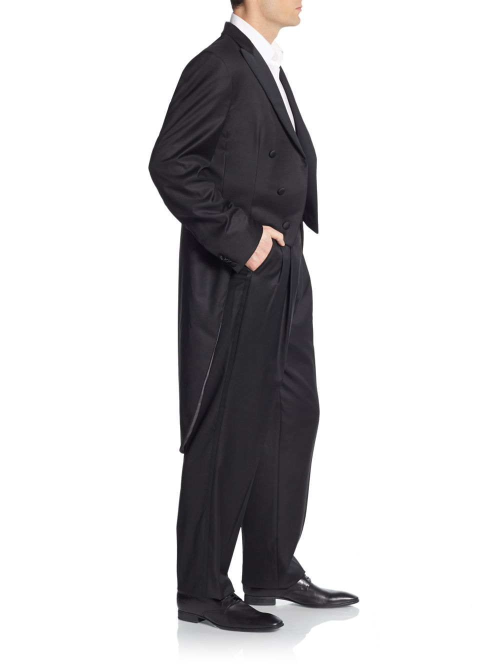 Hickey freeman Full Dress Tailcoat Tuxedo in Black for Men | Lyst